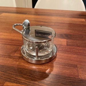 Alessi Stainless Steel & Glass Parmesan Cheese Cellar, MCM Ettore ...