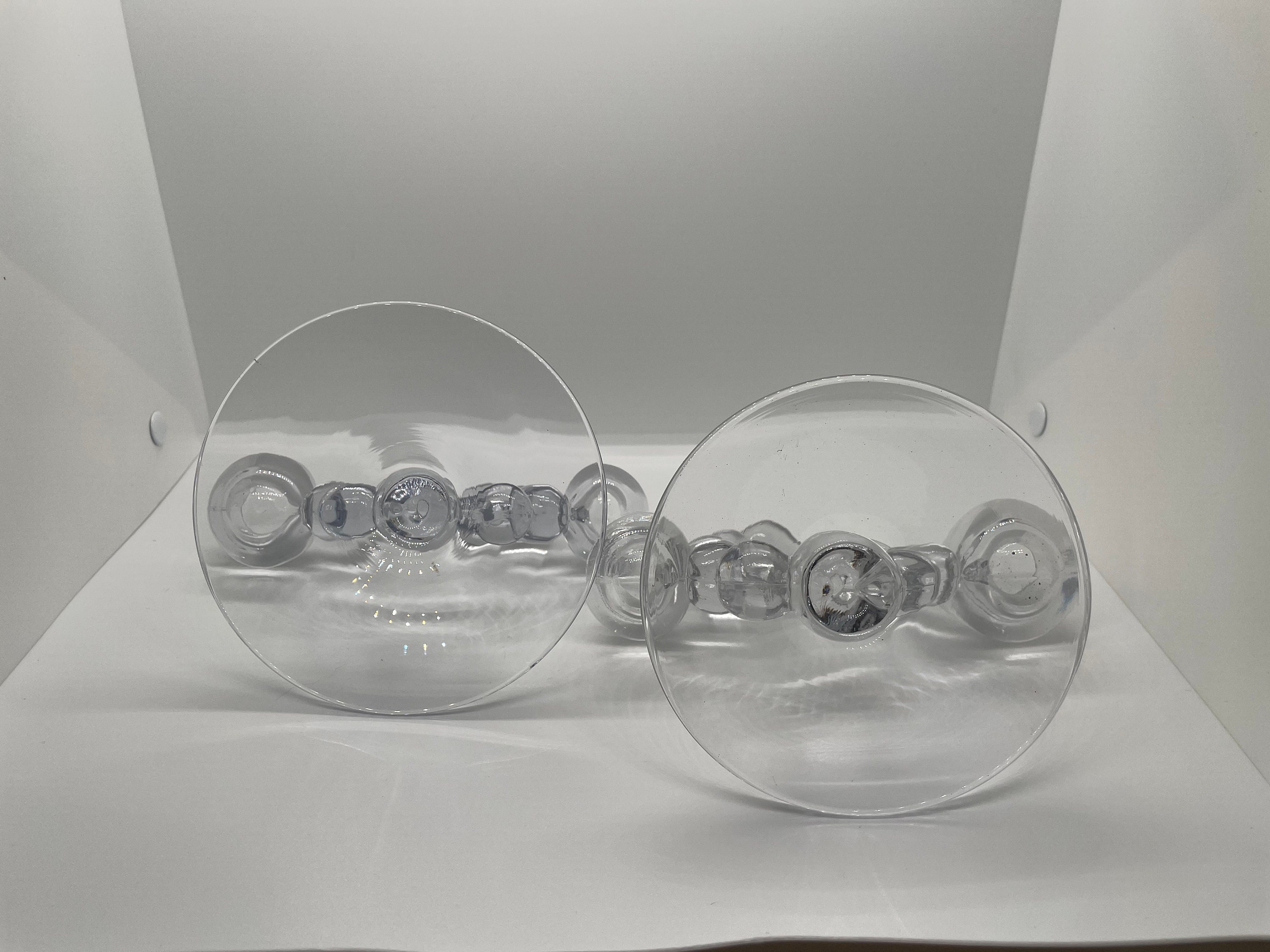 Vintage Art Deco Candlewick Pattern Candlesticks by Imperial, Pair of 2 ...