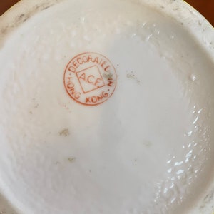 Vintage Japanese ACF Porcelain Ware Vase Decorated in Hong Kong - Etsy