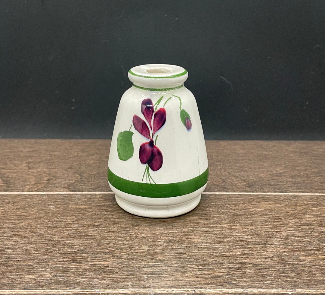 Vintage Devon Iris Ceramic Perfume Bottle - Etsy