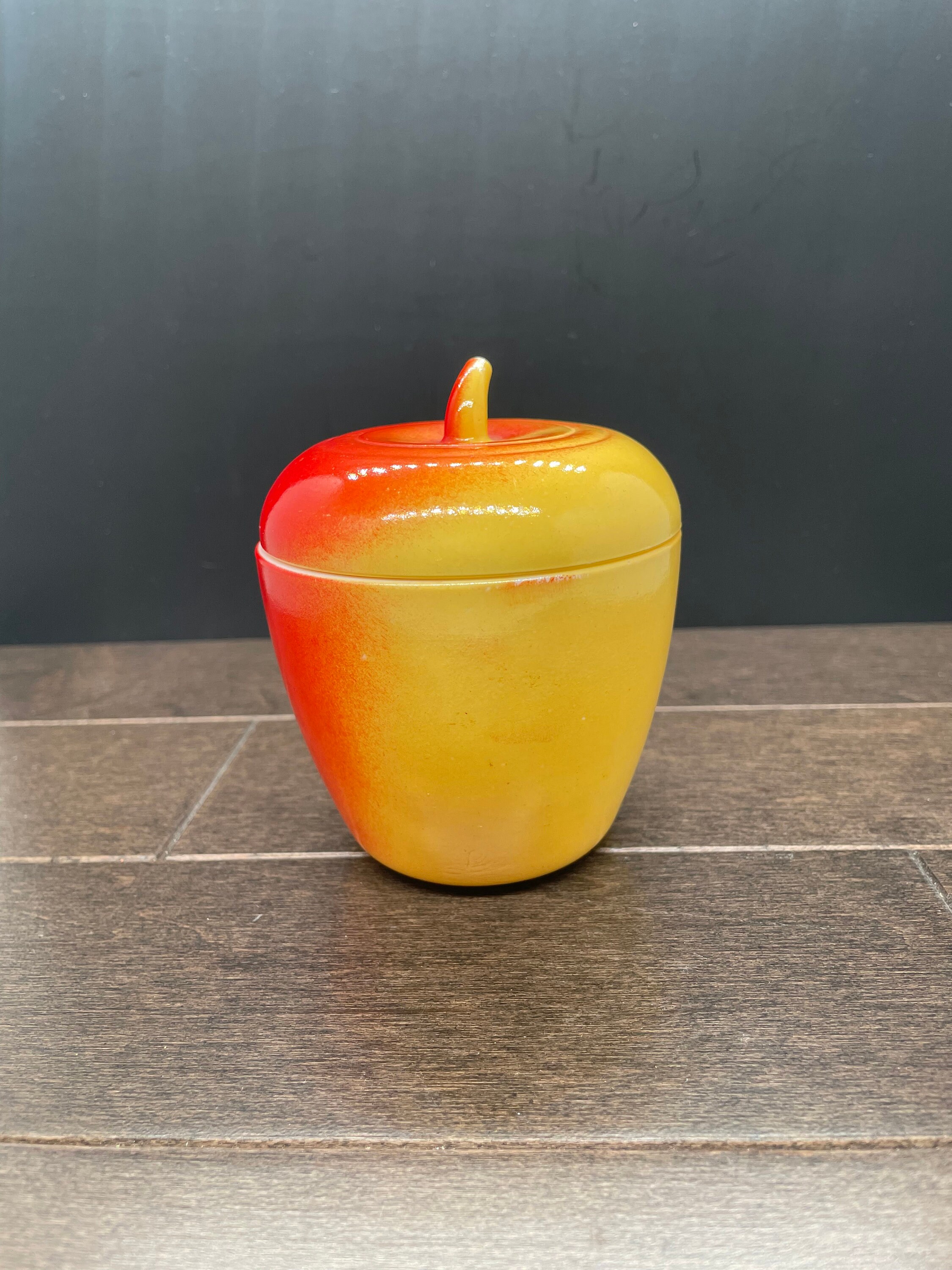 Vintage Milk Glass Hazel Atlas Apple Jam Jar - Etsy