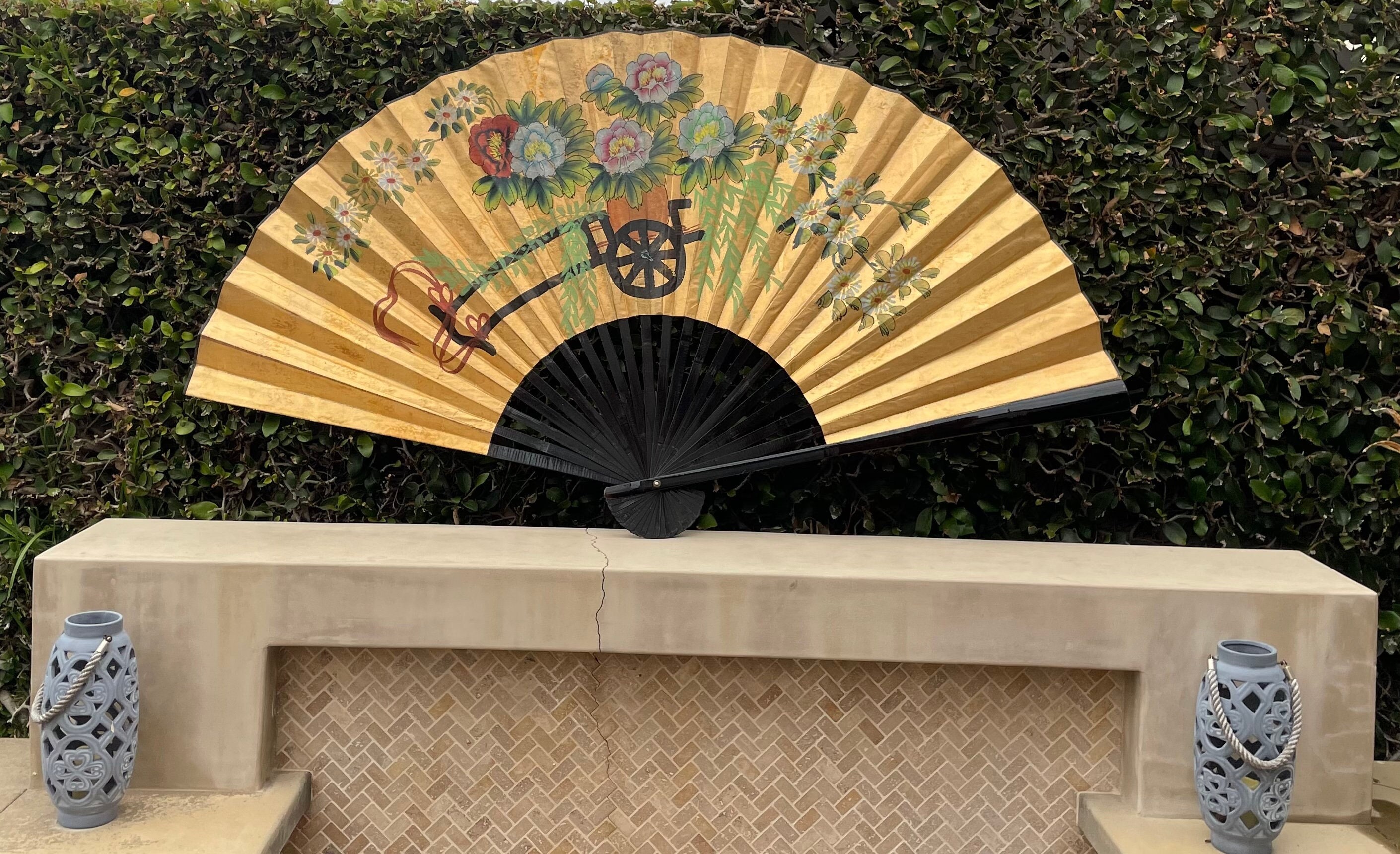 19th Century Asian Wall Fans