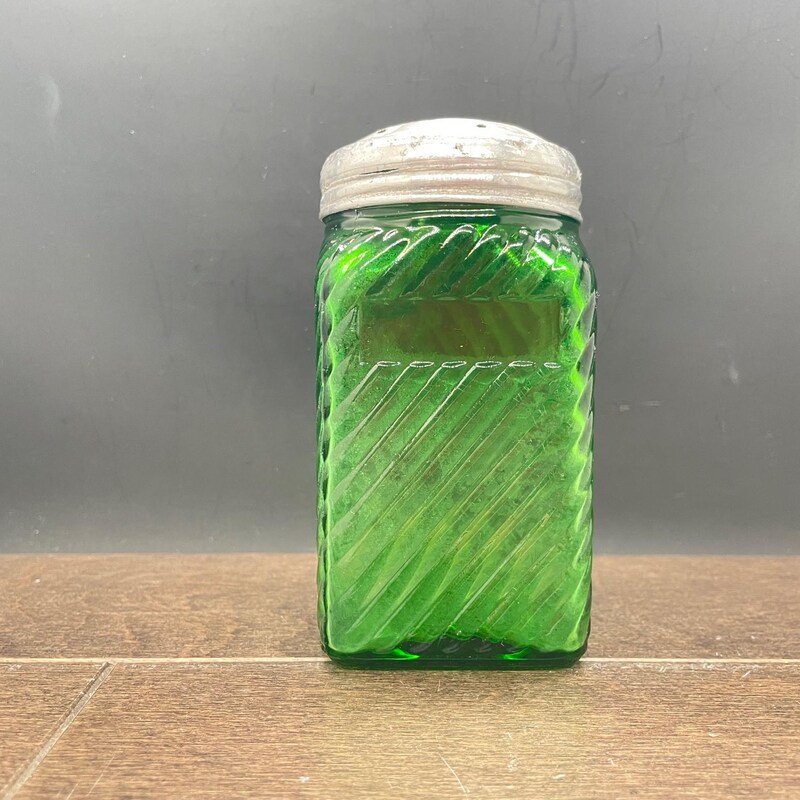 Antique Green Glass - Etsy UK