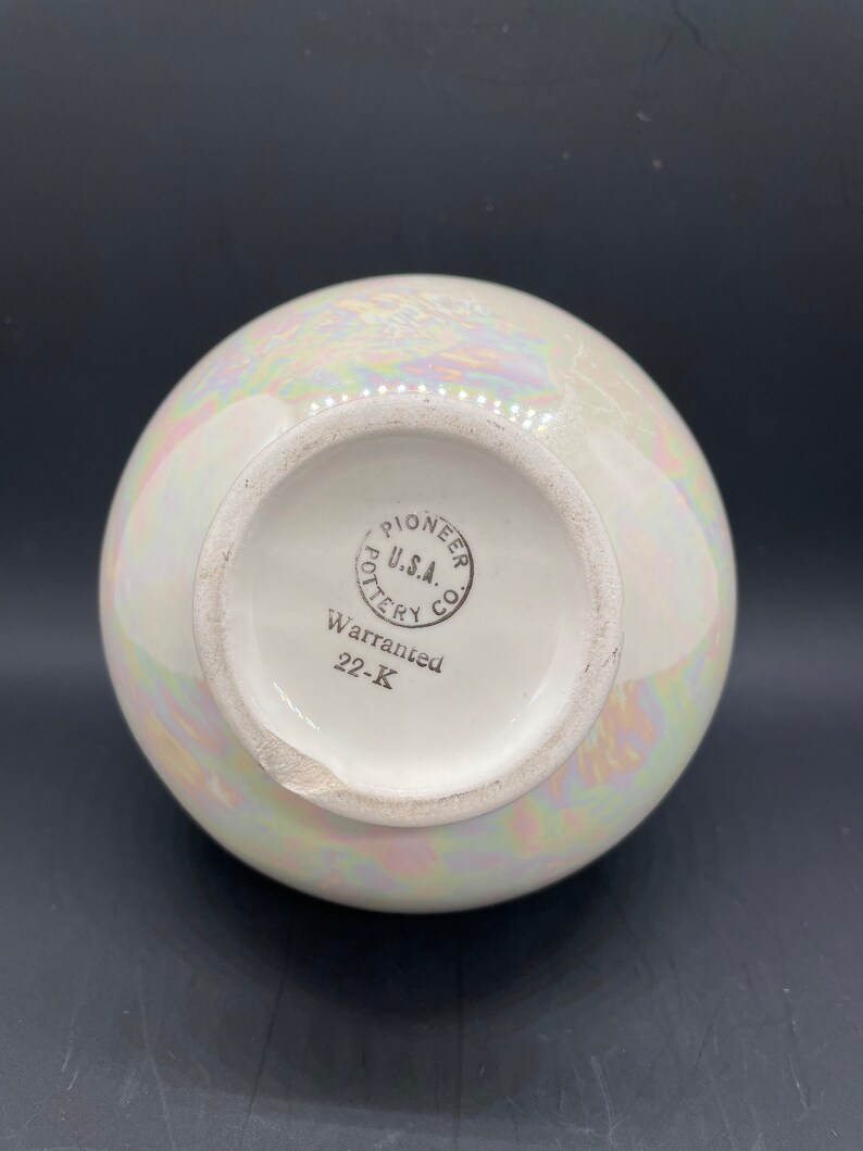 Vintage Pioneer Pottery Lusterware With 22k Gold Trim - Etsy