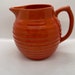 Bauer Pottery Orange Ringware Pottery 2 Qt Pitcher, 1940's - Etsy