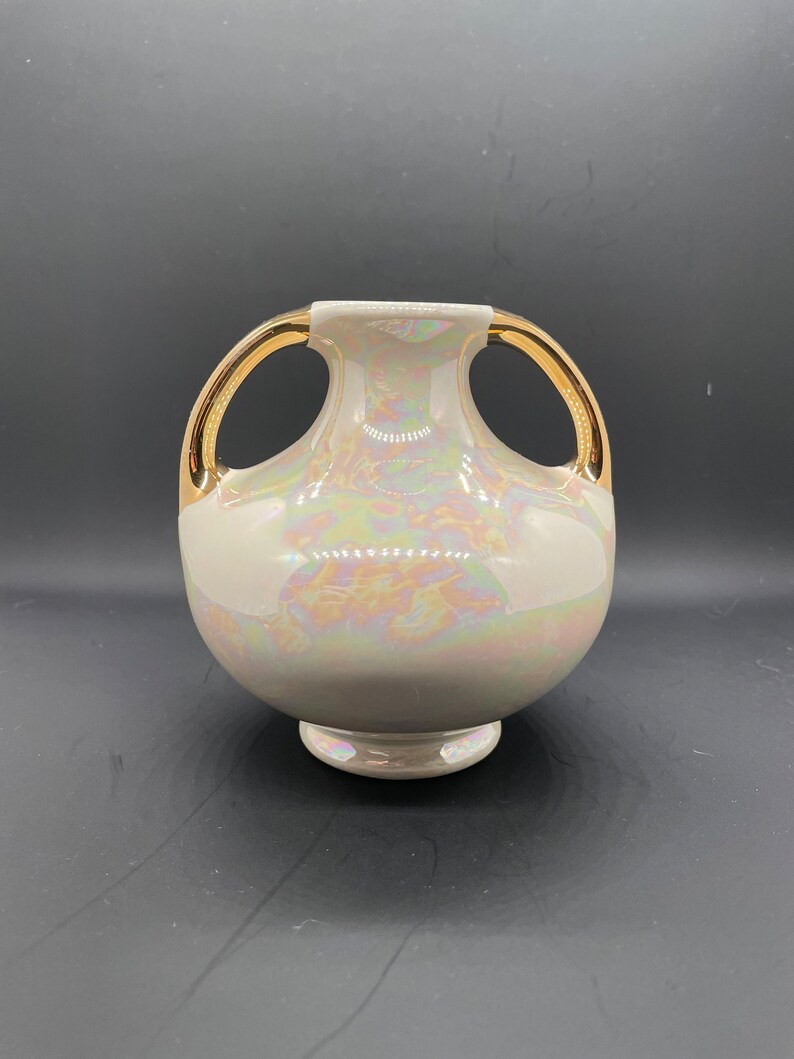 Vintage Pioneer Pottery Lusterware With 22k Gold Trim - Etsy