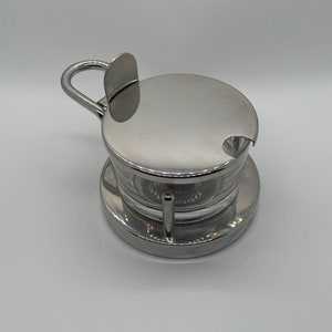 Alessi Stainless Steel & Glass Parmesan Cheese Cellar, MCM Ettore ...