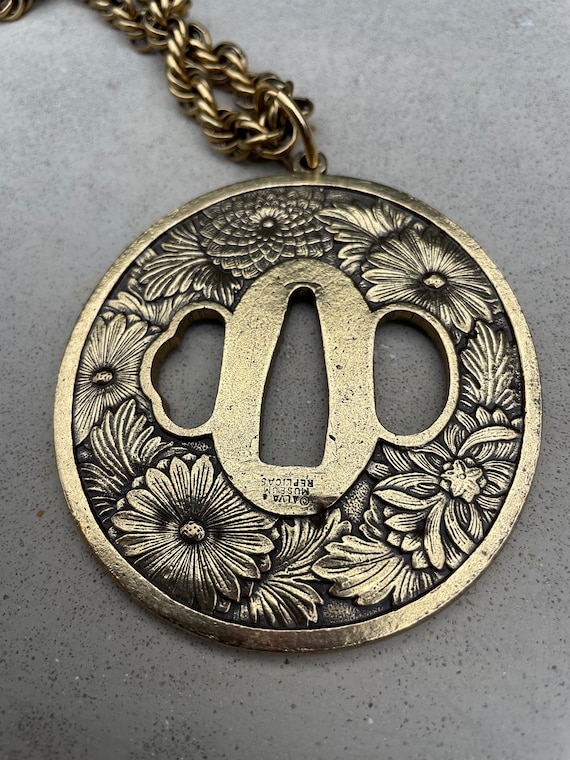 Alva Museum Japanese Tsuba Katana Sword Hand Guard ne… - Gem