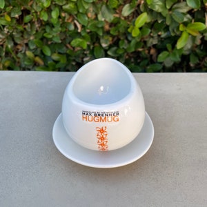 Hug Mug Ceramic Cup & Saucer by Max Brenner Chocolate Design - Etsy