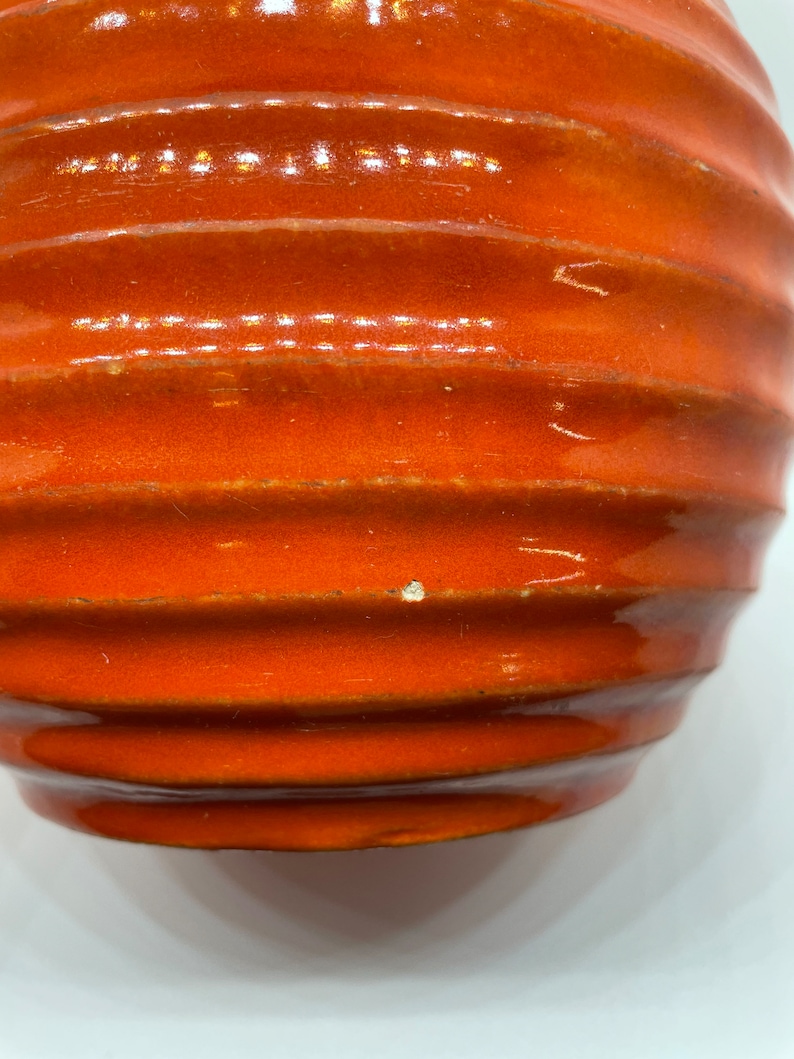 Bauer Pottery Orange Ringware Pottery 2 Qt Pitcher, 1940's - Etsy