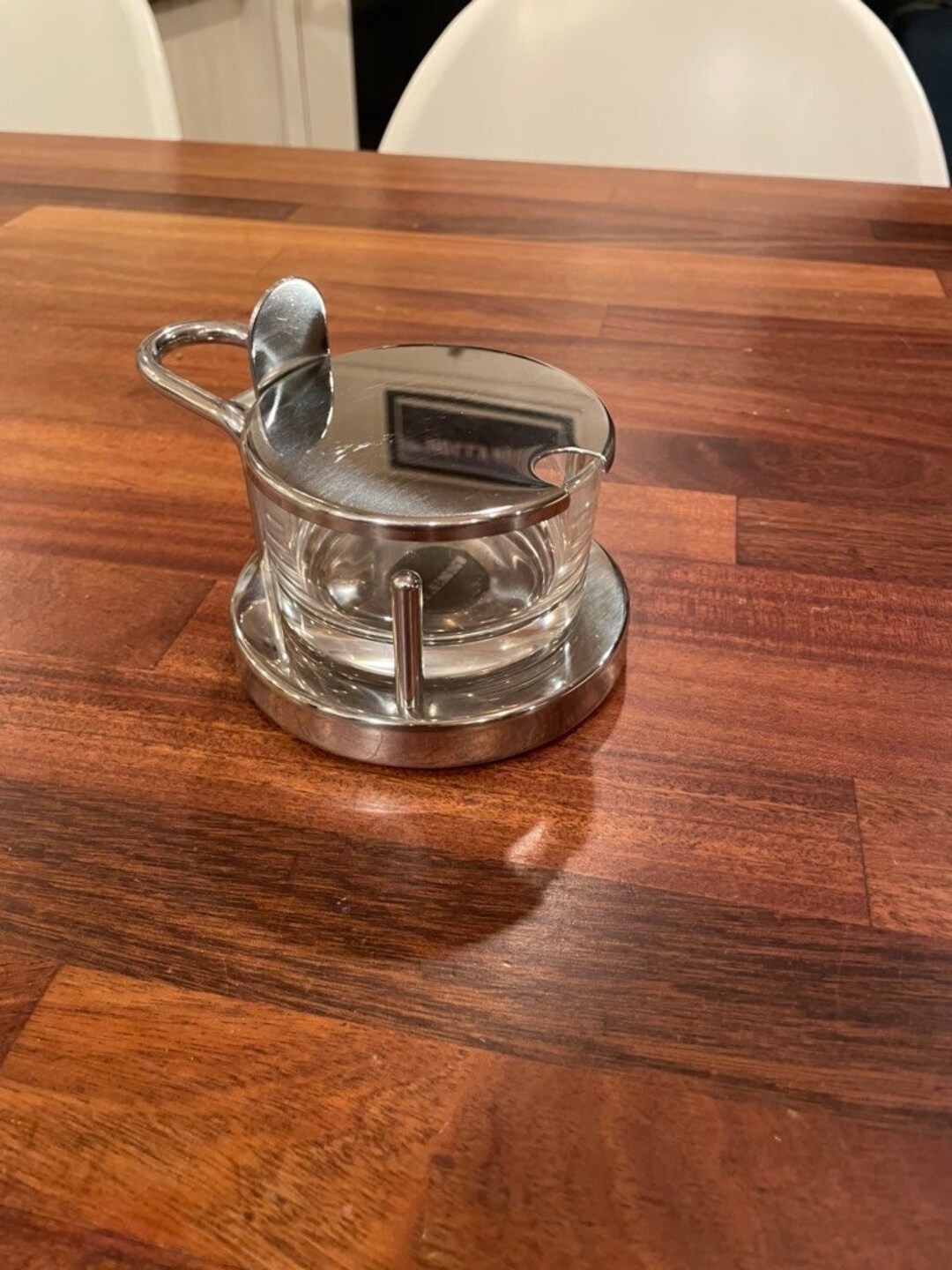 Alessi Stainless Steel & Glass Parmesan Cheese Cellar, MCM Ettore ...