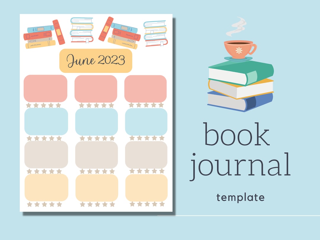 Book Journal Template | Books I've Read | Books to Read | Reading Book ...