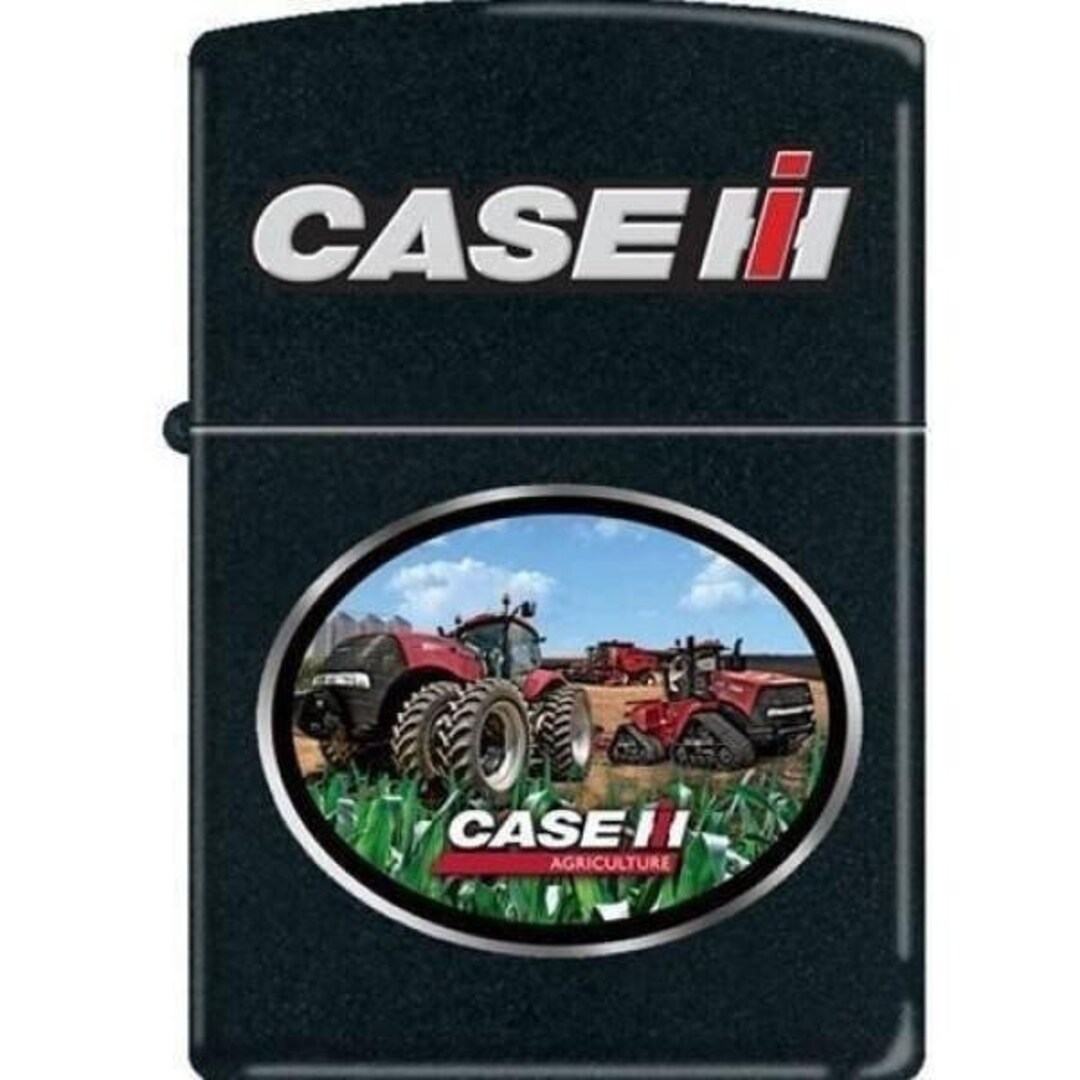Zippo Custom Design Lighter Case IH Equipment Black Matte 852618 - Etsy