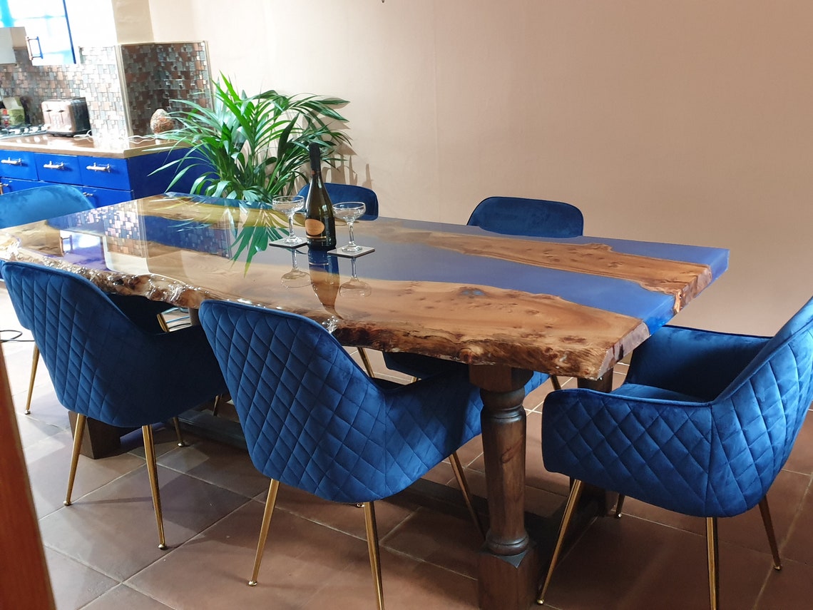 River Table Dining Table Built to Spec Maple, Oak, Elm Any Size Coffee ...