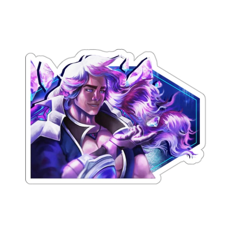 Taric Sticker/ League of Legends Art/ Sticker/gamer Gift/ Anime Gift ...