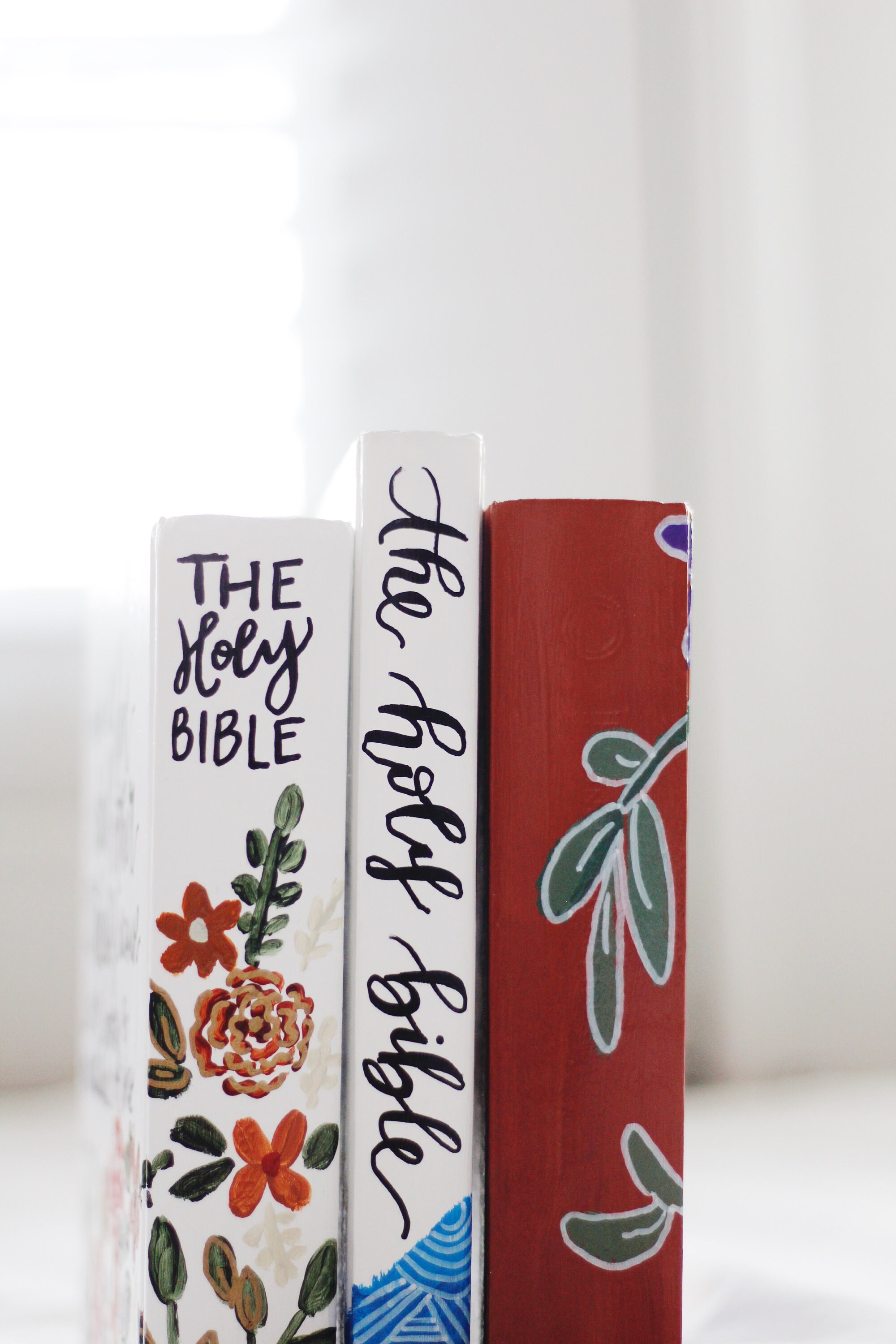 Custom Painted Bible/ Hand Lettered Bible / ESV Journaling - Etsy