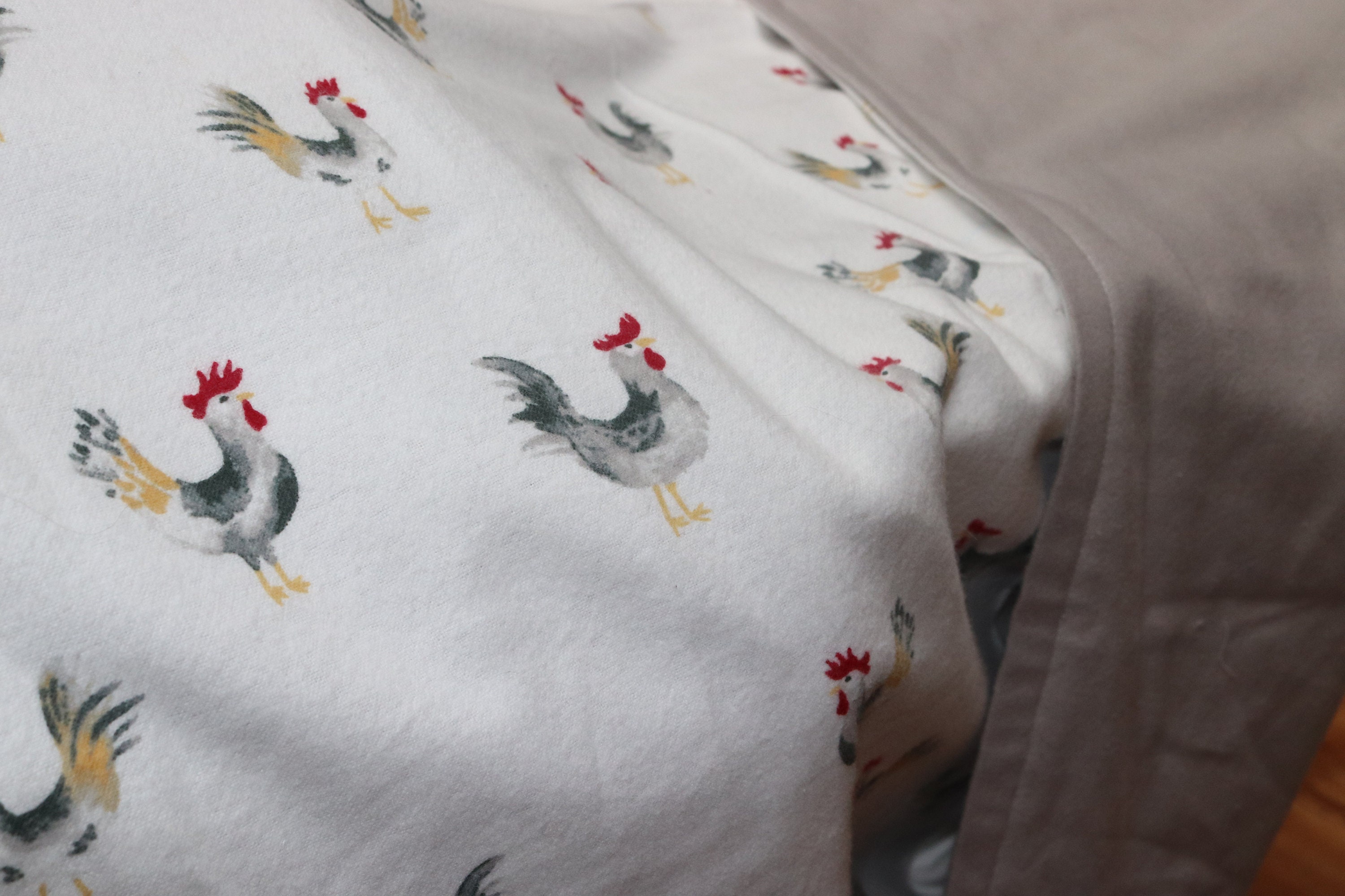 Baby Flannel Chicken Blanket - Etsy
