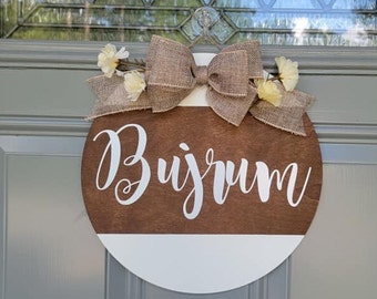 Wedding Gift Door Hanger - Etsy