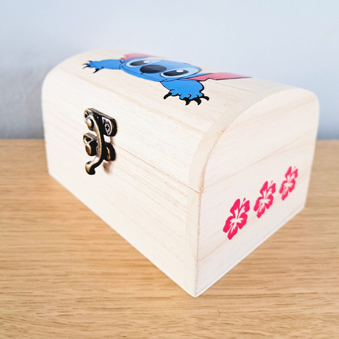 Lilo and Stitch TREASURE CHEST Personalised X1 - Etsy UK