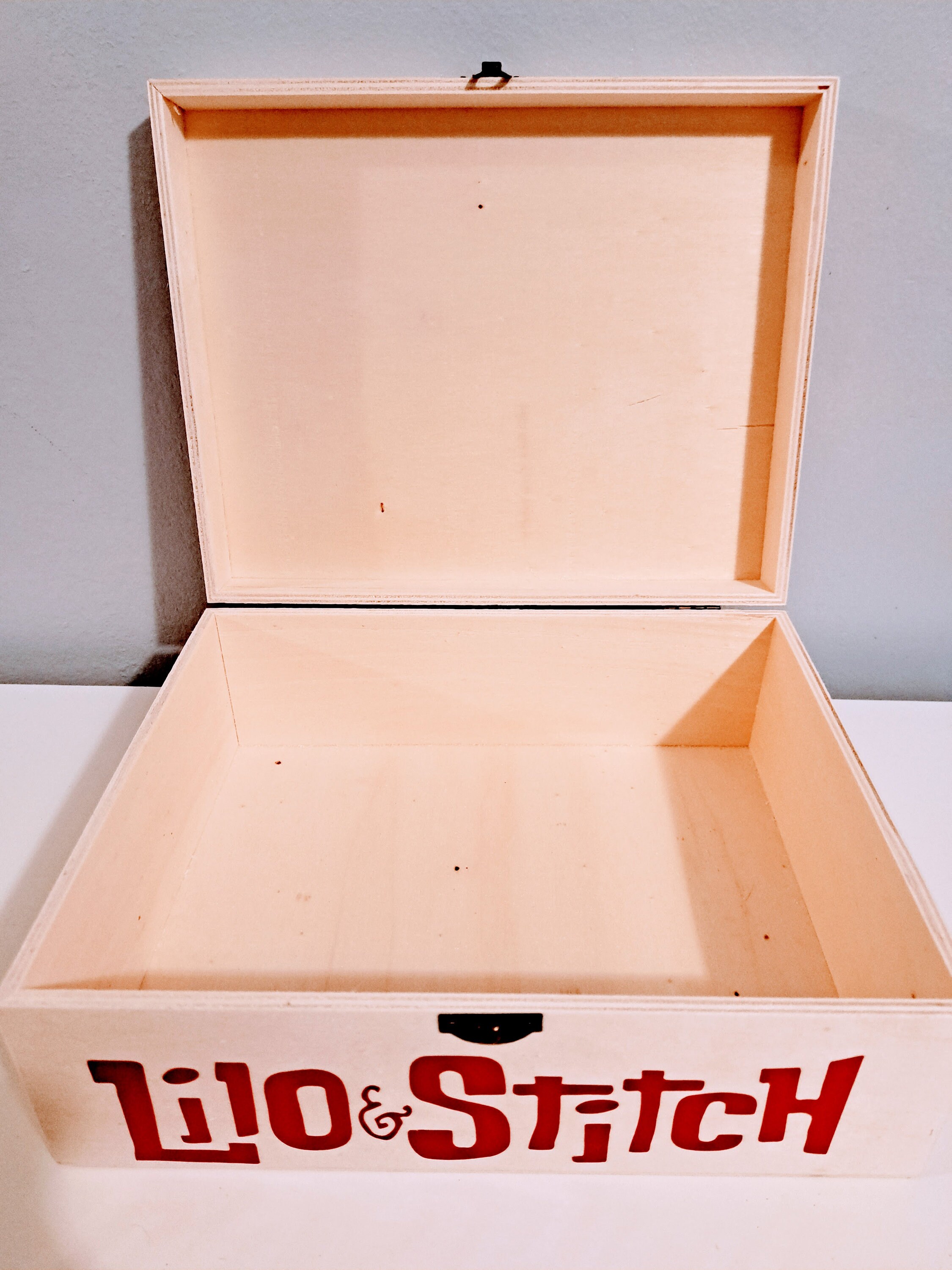 Lilo and STITCH Jewellery Box Personalised LARGE X1 - Etsy