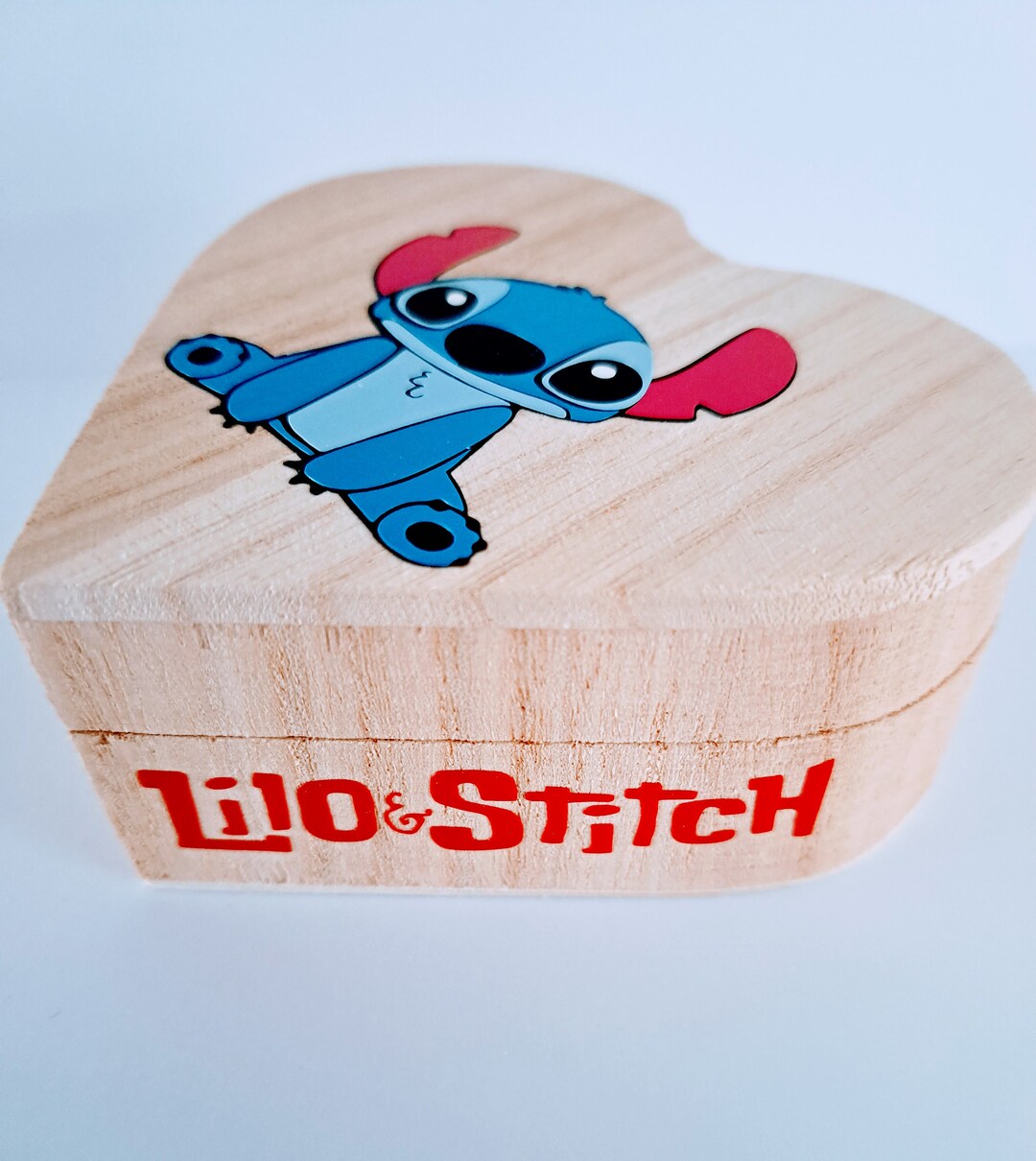 Lilo and Stitch Jewellery Box Heart Personalised X1 - Etsy UK