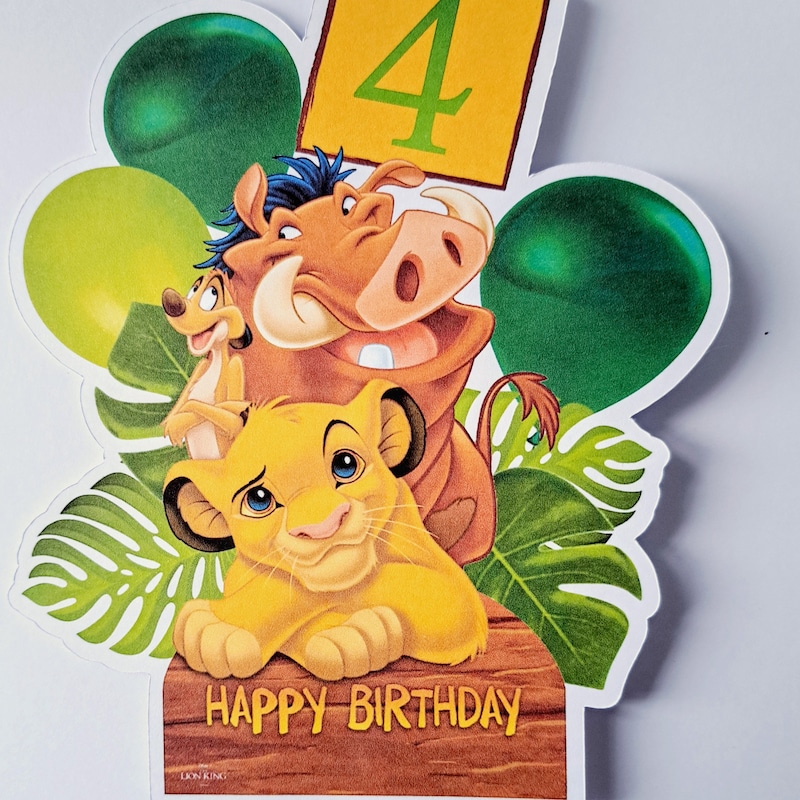 Lion King Candy Decoration - Etsy UK