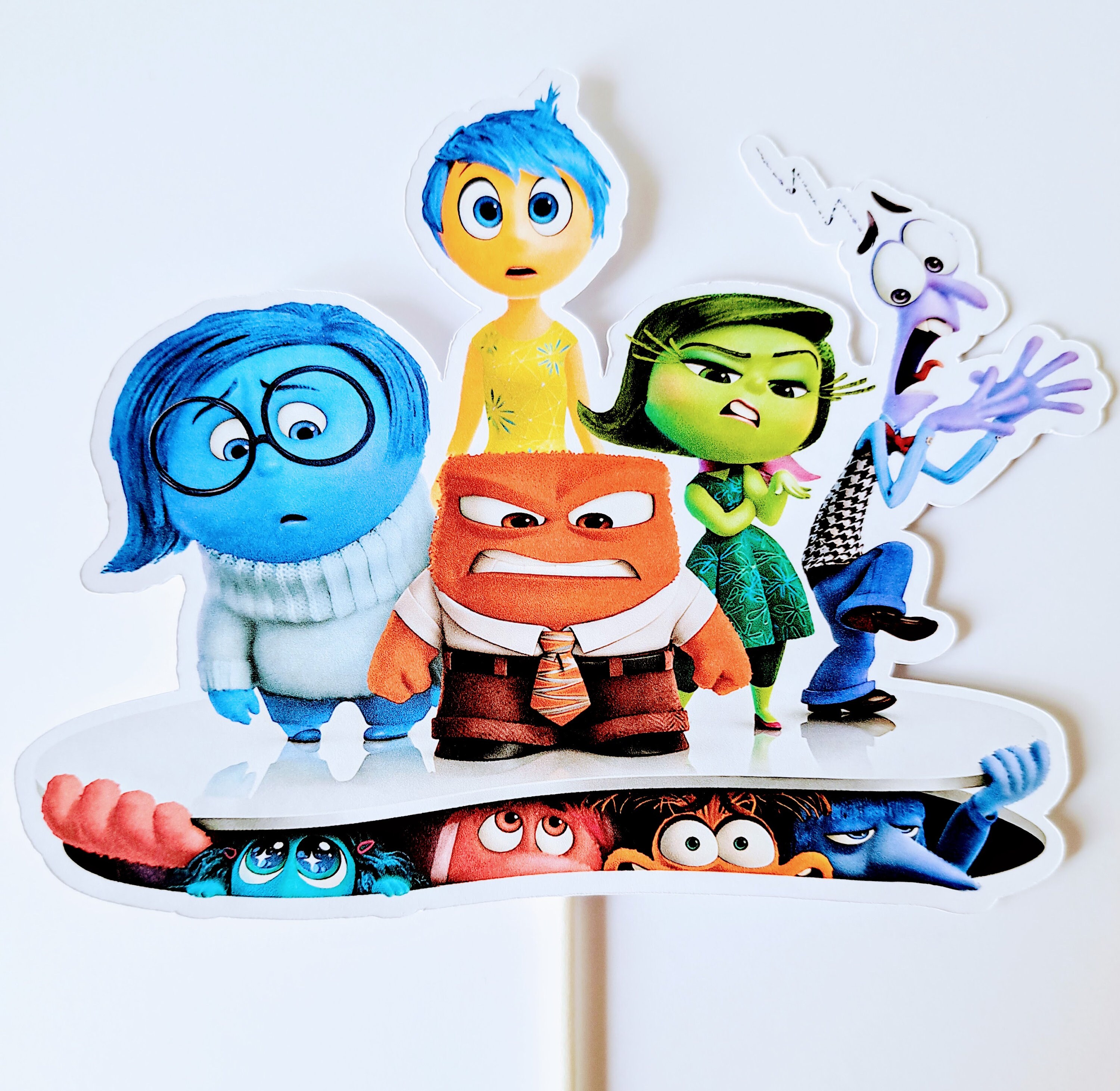 Inside Out 2 Cake Topper X1 - Etsy UK