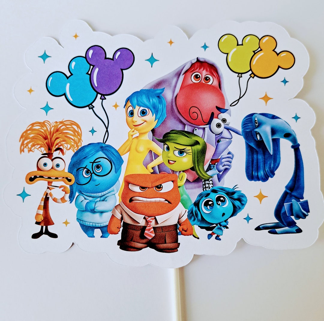 Inside Out 2 Cake Topper X1 - Etsy UK