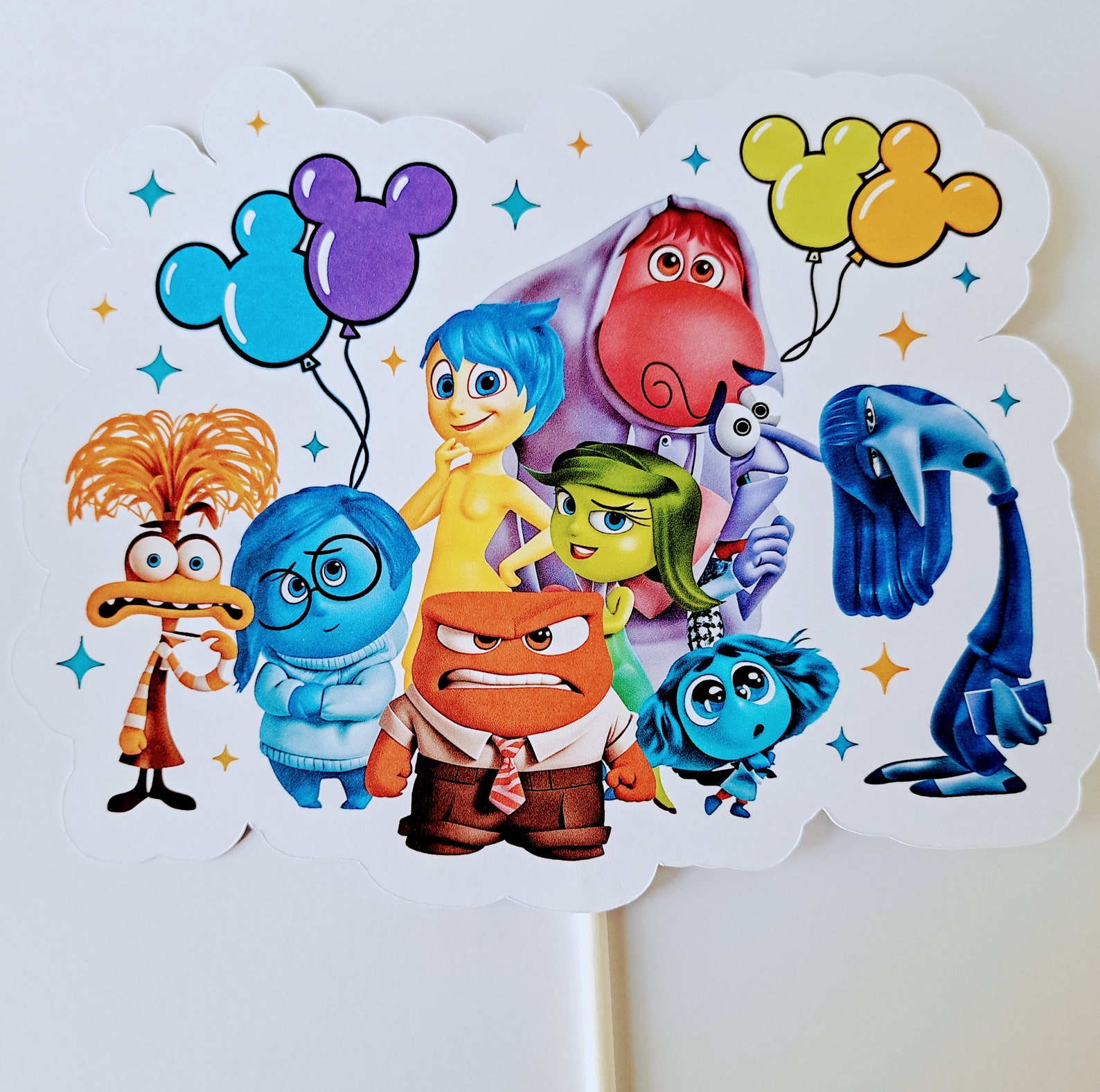 Inside Out 2 Cake Topper X1 - Etsy UK
