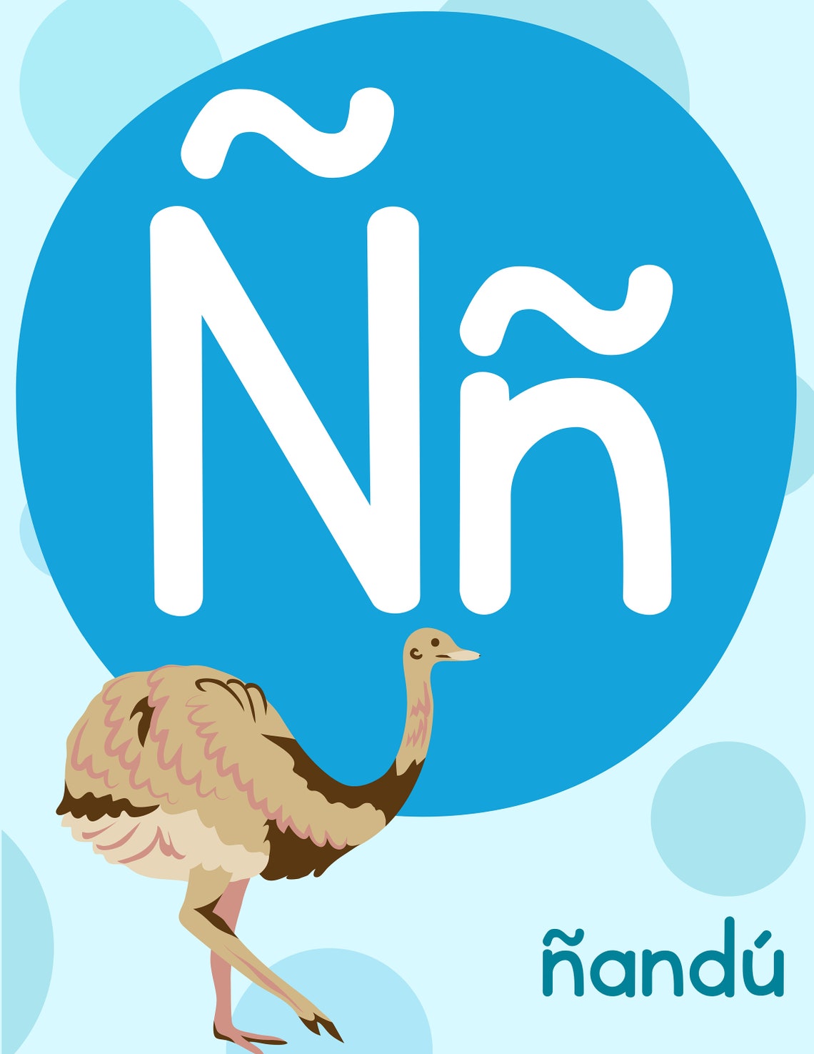 Abecedario Colores Pasteles Tarjetas Digitales - Etsy