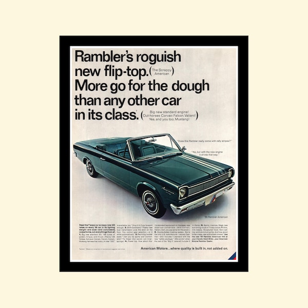 Rambler American - Etsy