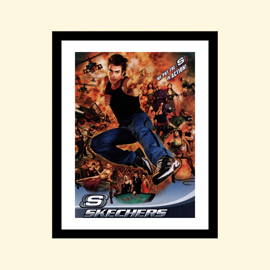 Vintage 2004 Skechers Shoe Magazine Ad Framed, Retro Sneaker Kicks ...