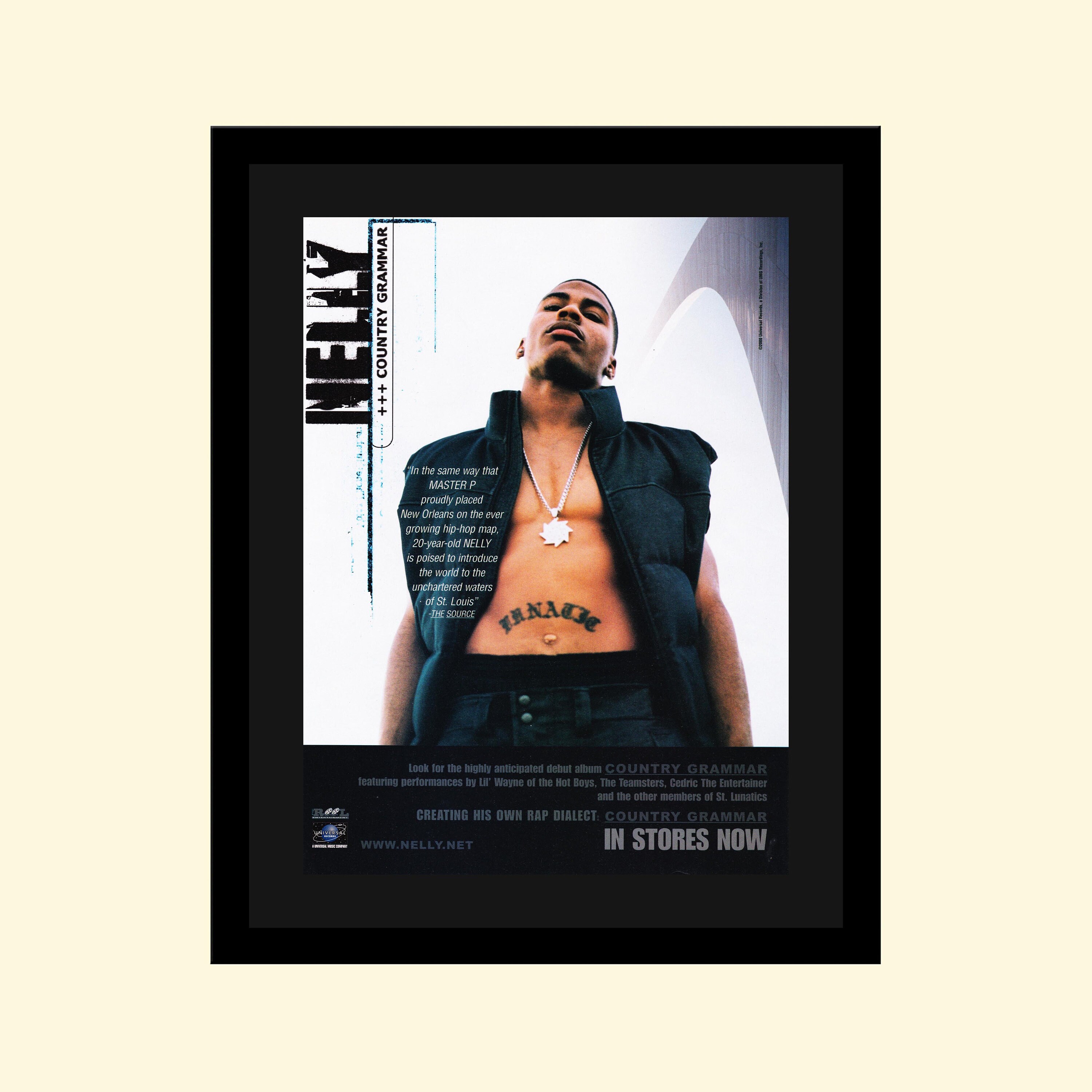 Nelly Country Grammar Album Cover