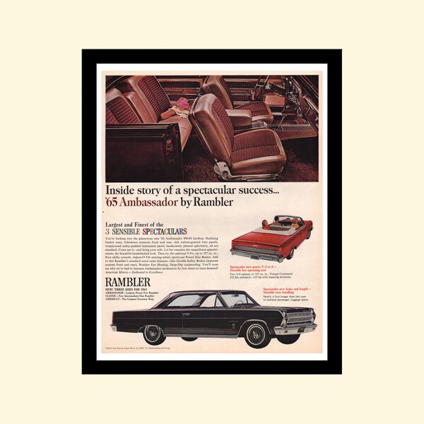 Rambler Car Ad - Etsy