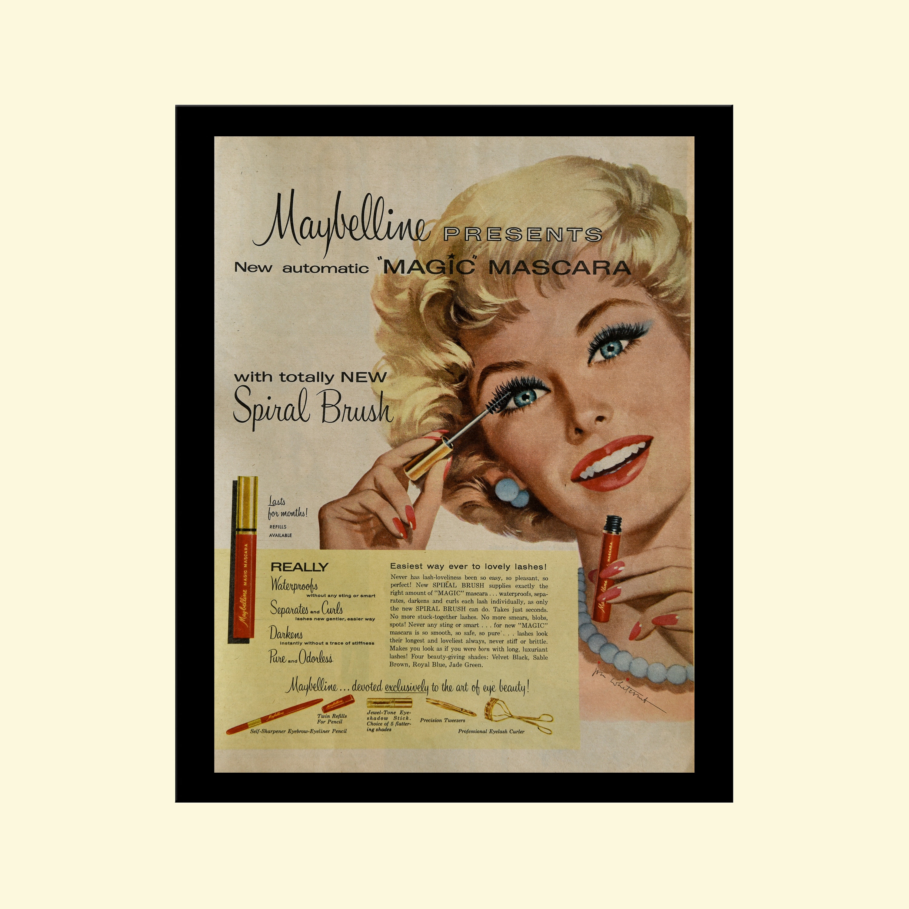 60s Makeup Ads
