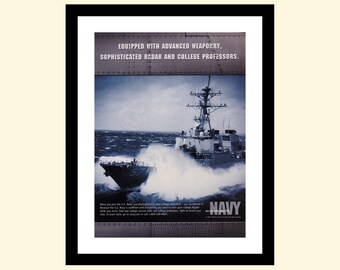 Navy Recruiting Posters 1960 & 70's There Are 25 Price - Etsy