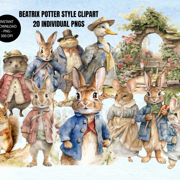 Peter Rabbit Drawing - Etsy