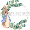 Peter Rabbit Birthday Cake PNG, Blue Jacket Peter Rabbit Happy Birthday ...