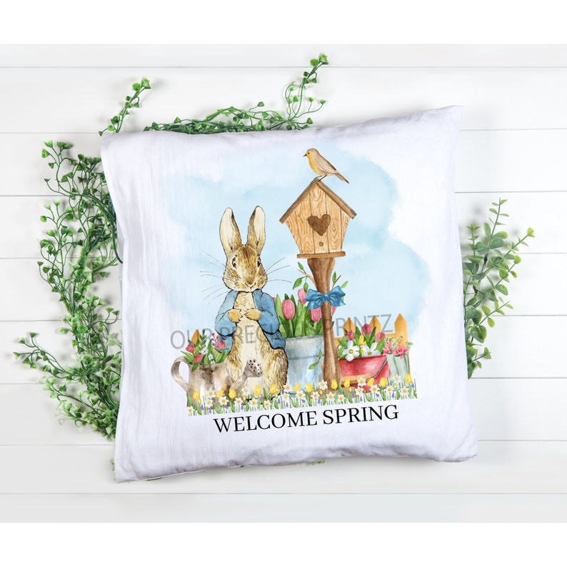 Spring Peter Rabbit Bunny Watercolor PNG, Cute Peter Rabbit Spring ...