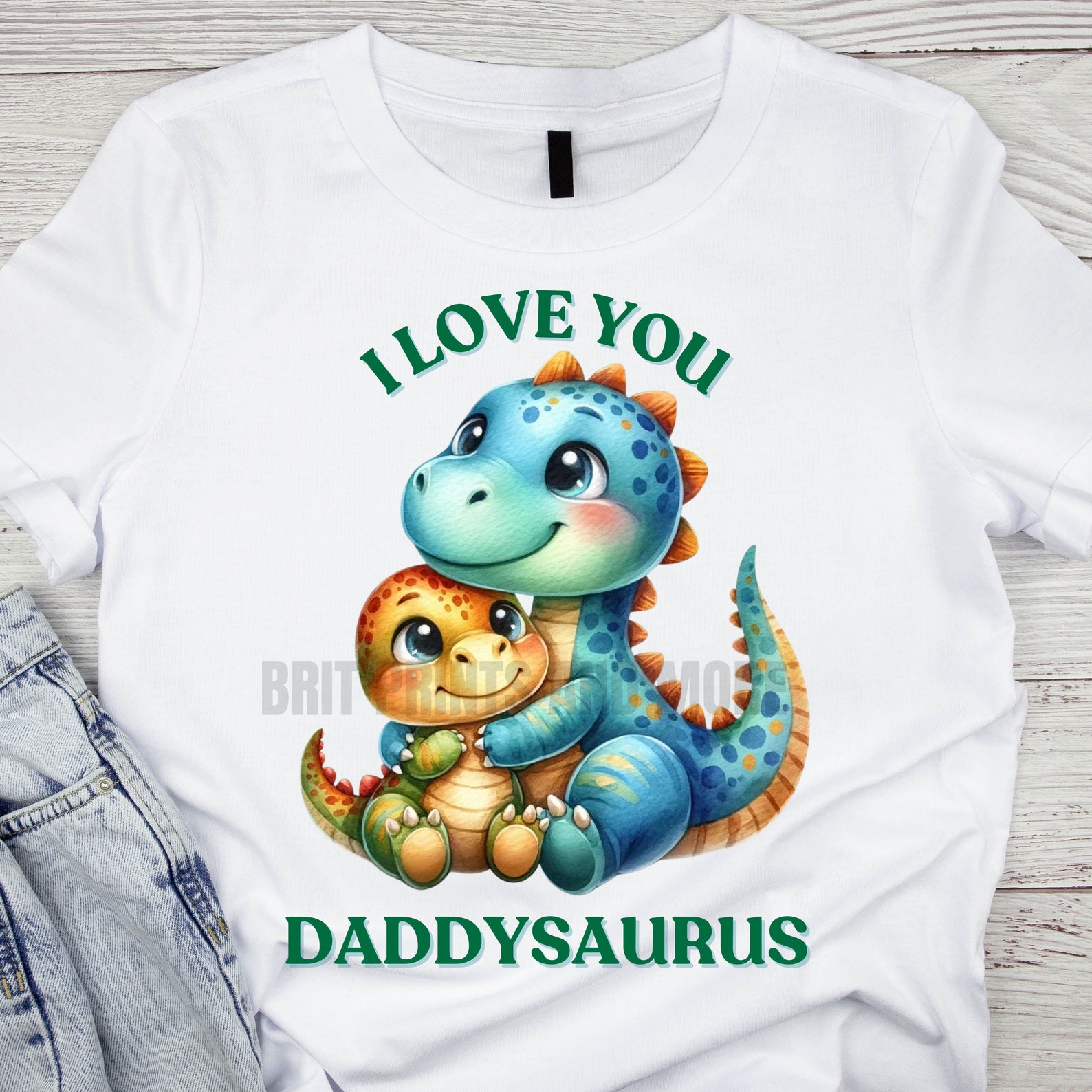 Daddysaurus Clip Art: Father's Day Dinosaur PNG (instant Download) - Etsy