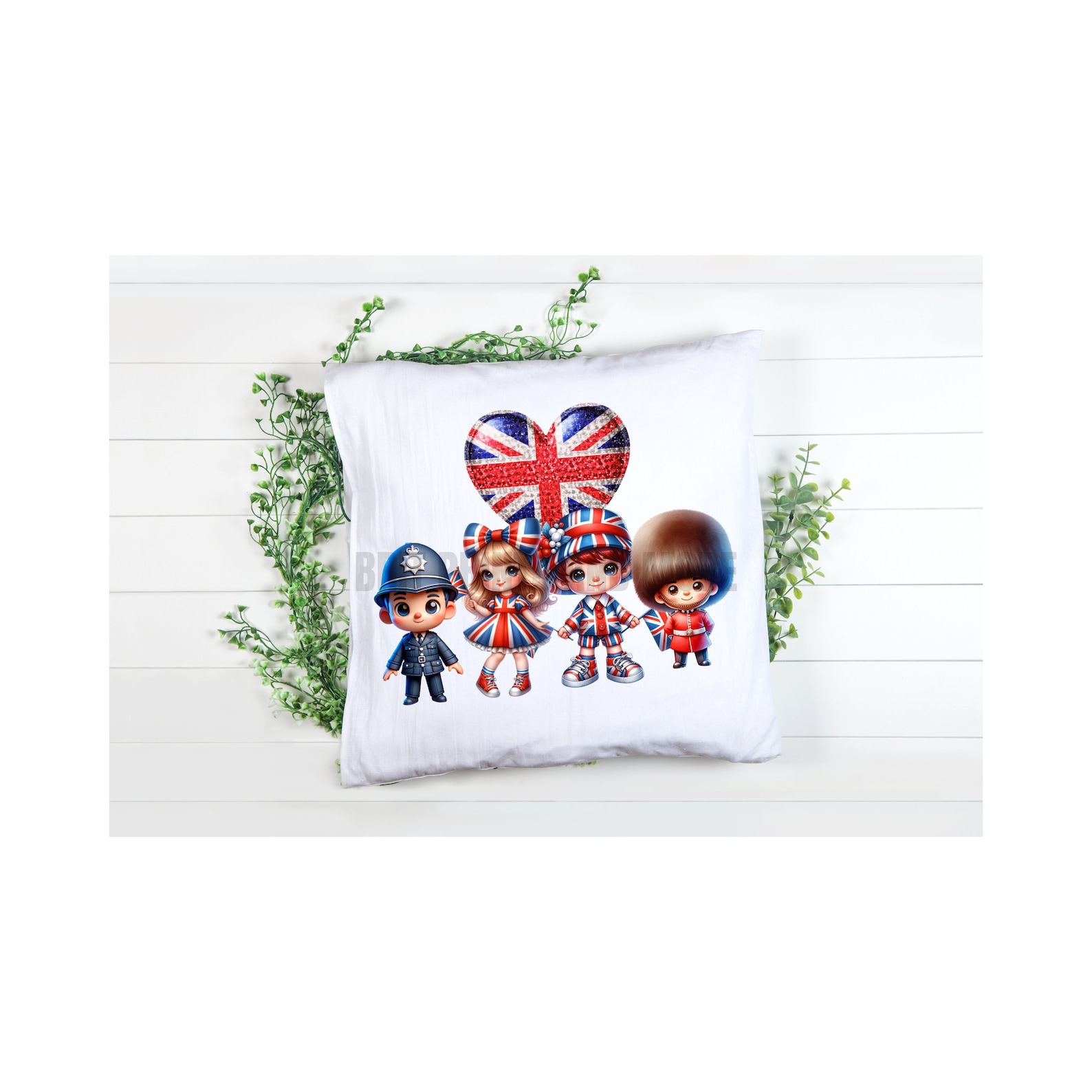 British London Clip Art: Union Jack Girl, Boy PNG Set (digital Download ...
