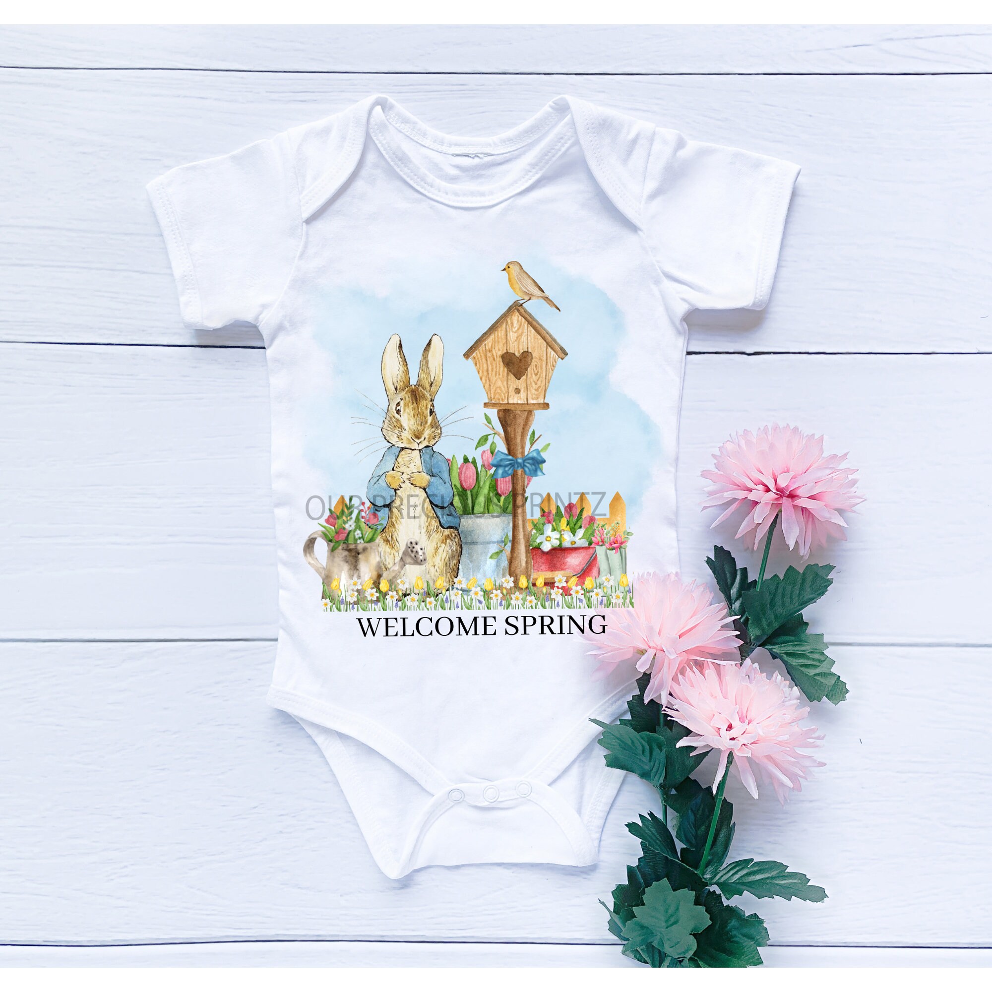Spring Peter Rabbit Bunny Watercolor PNG, Cute Peter Rabbit Spring ...