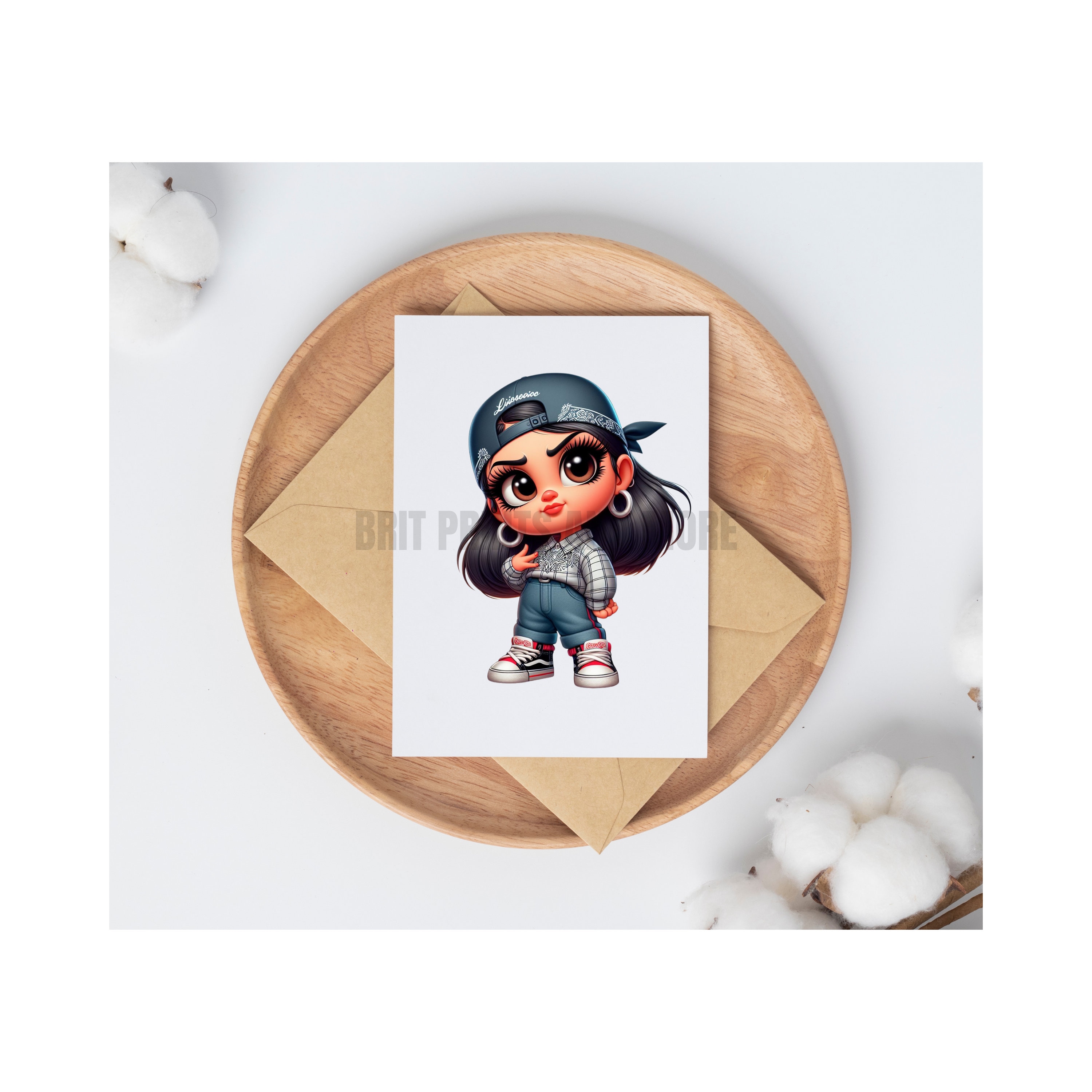 Set of 8 Chola Girls PNG, Cholo Clip Art, Cute Mexican Girls ...