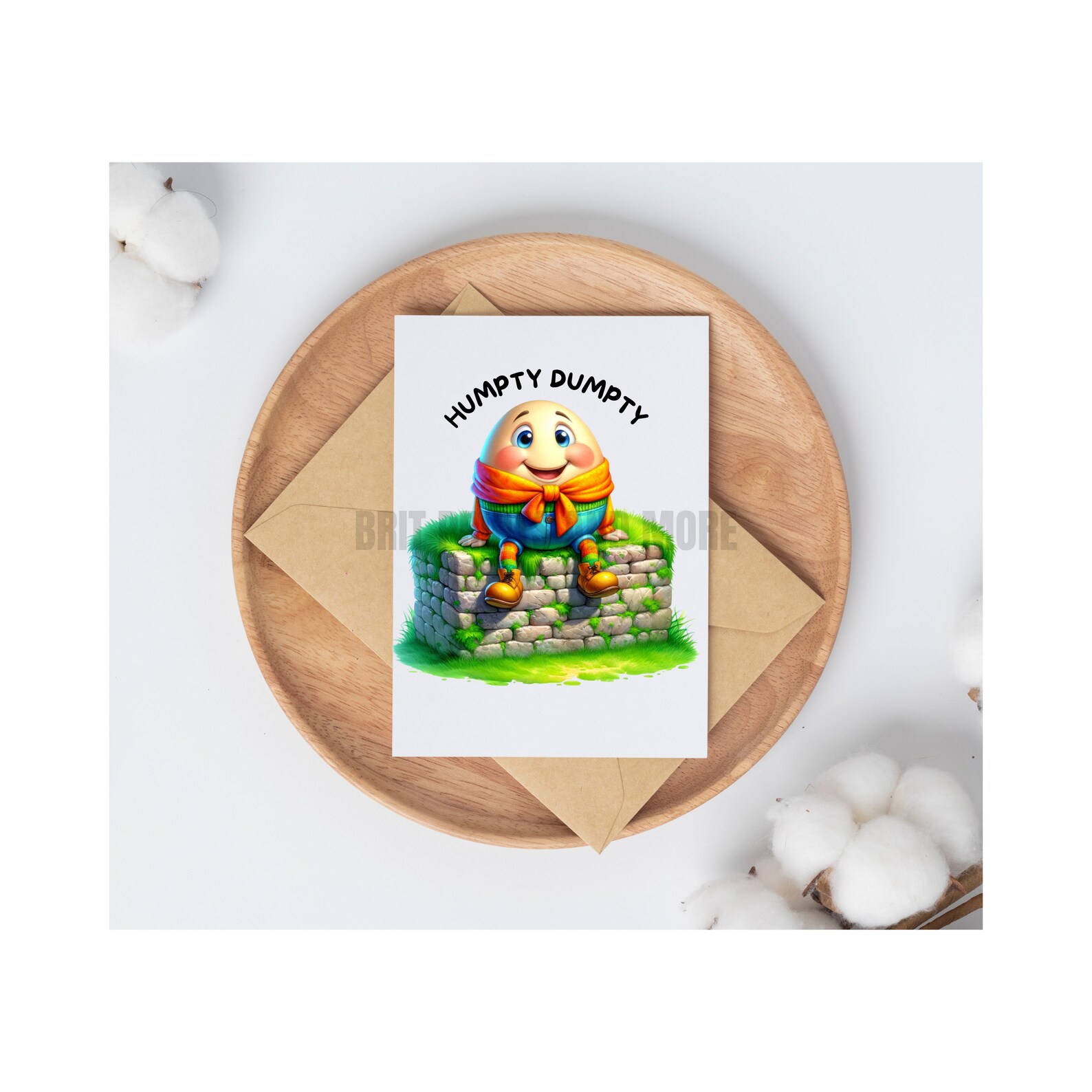 Humpty Dumpty PNG: Nursery Rhyme Clip Art (digital Download) - Etsy