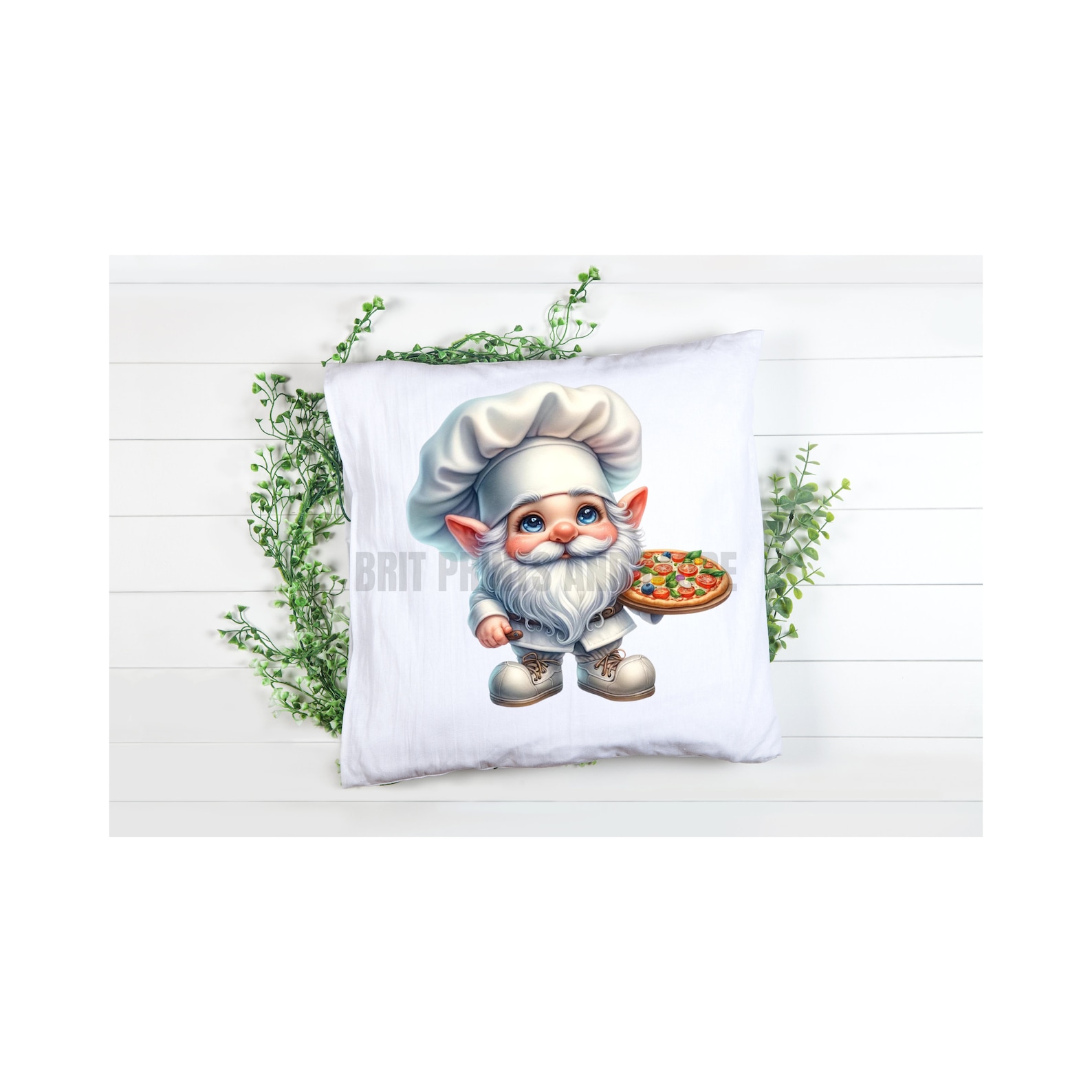 Set of 9 Chef Gnomes PNG, Pizza Gnome Clip Art, Baker Gnome Sublimation ...