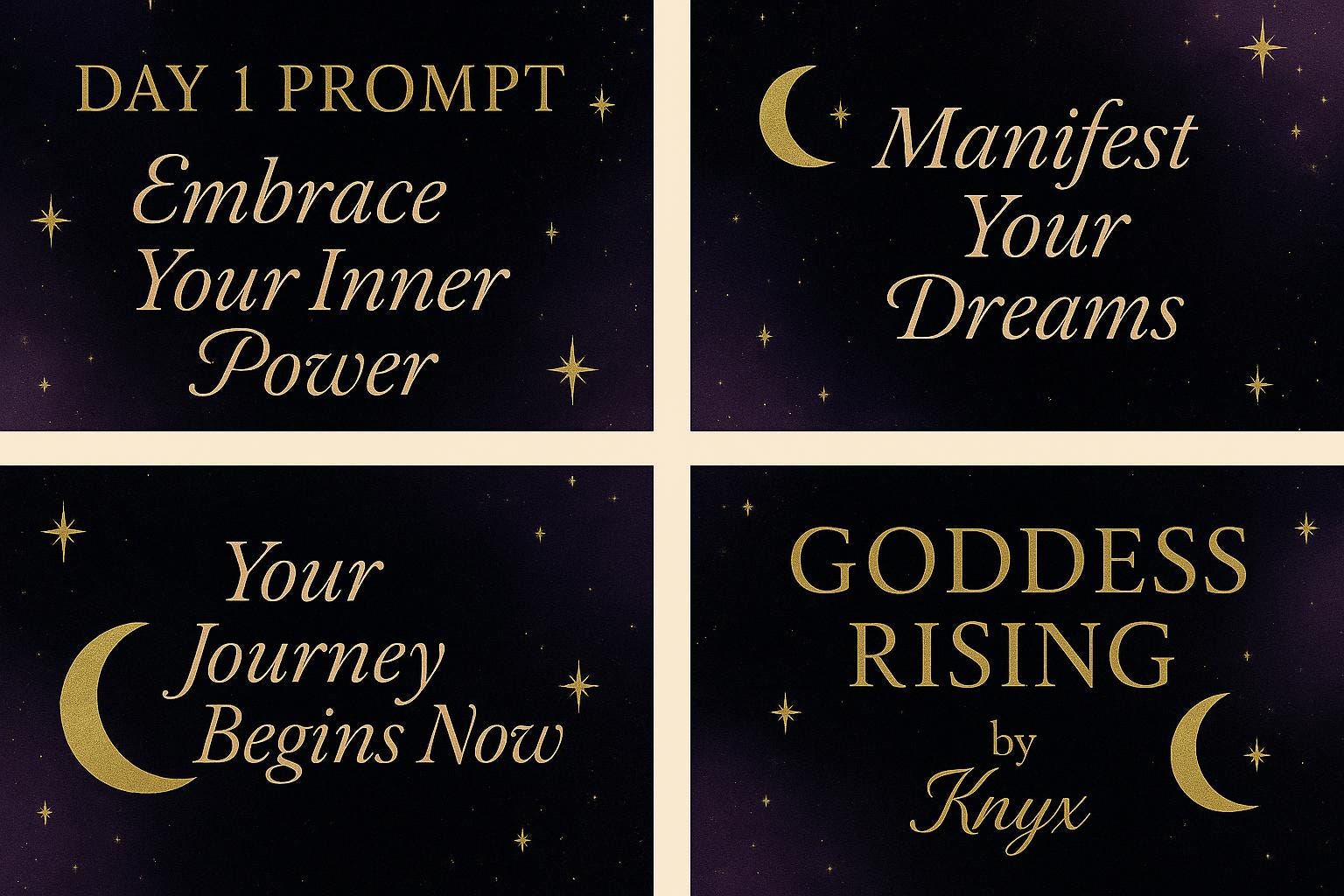 Goddess Rising 21-day Journal | Divine Feminine Digital Planner ...