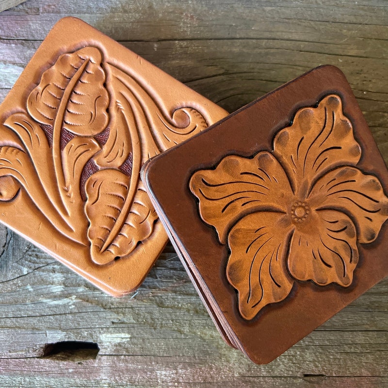 Hand Carved Coasters - Etsy