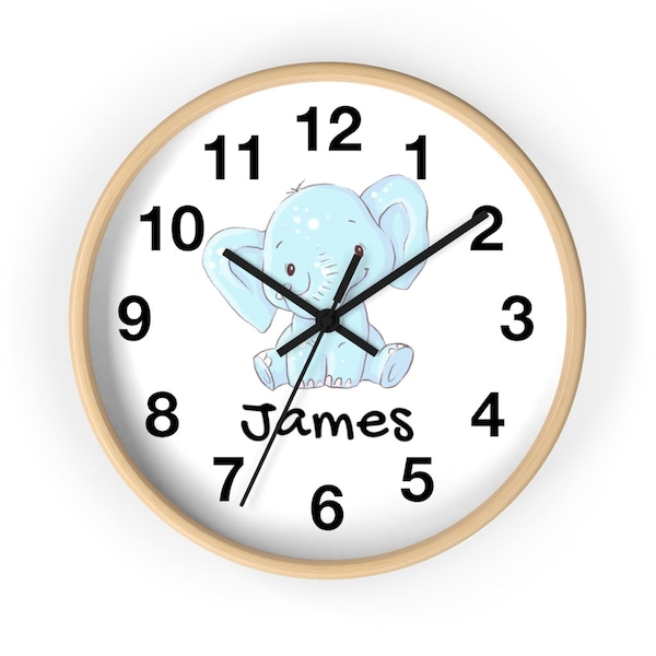 Elephant Clock - Etsy