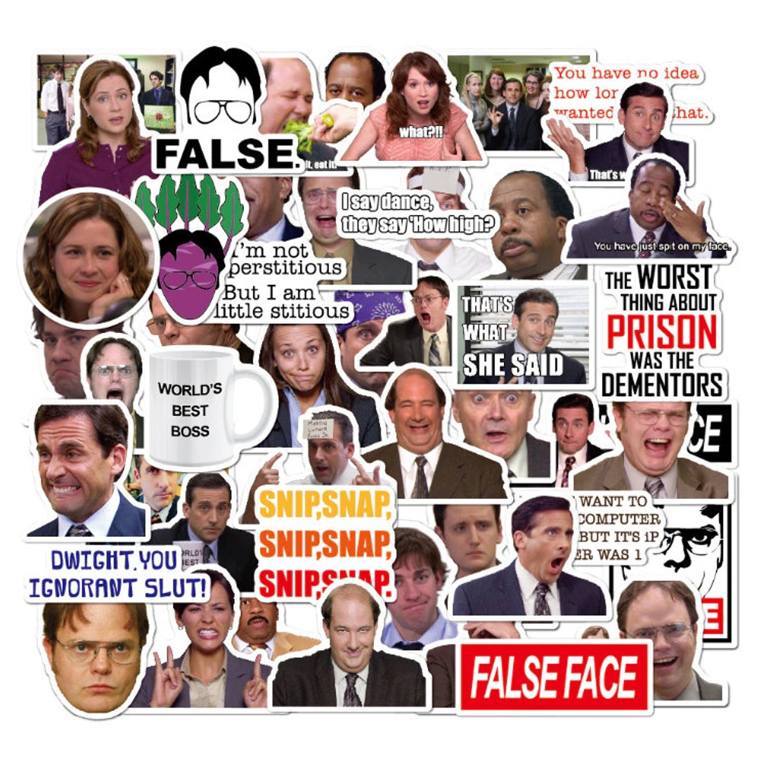 The Office Stickers - Vinyl Stickers - Waterproof Stickers - No REPEATS ...