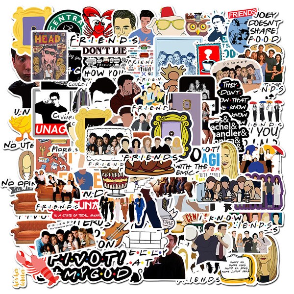 Friends Stickers - Etsy